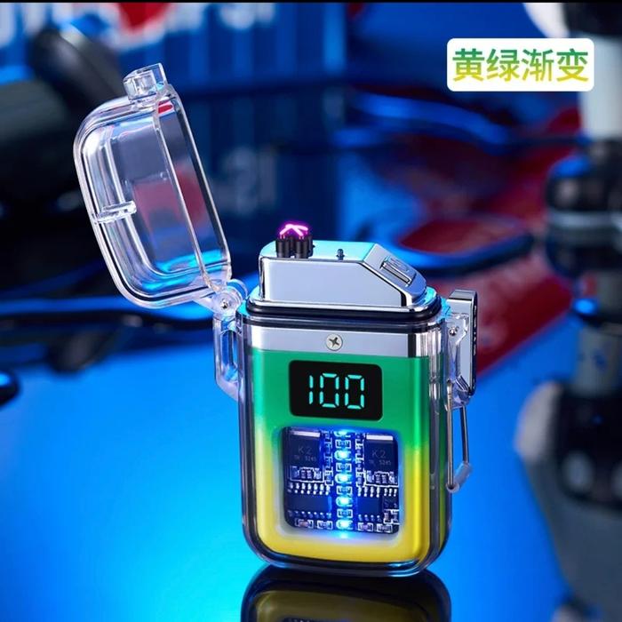 Jual Korek Api Elektrik USB-C - Alat Bakar Listrik - hijau kuning ...