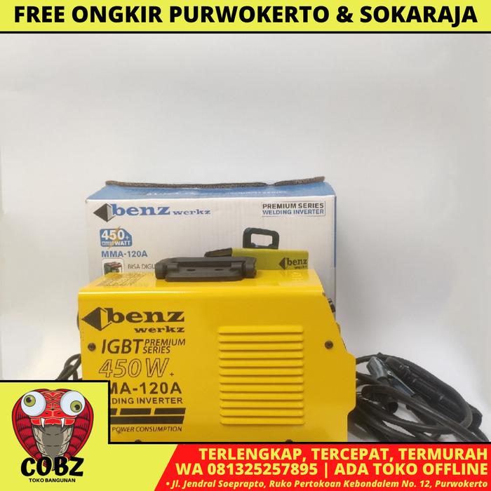 Jual 450 WATT/BENZ WERKZ PREMIUM Trafo Las Listrik Inverter Welding Machine - Kab. Banyumas ...