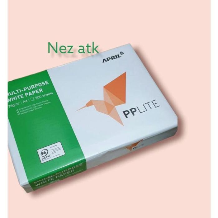 Jual KERTAS FOTOCOPY PRINT APRIL MULTI PURPOSE WHITE PAPER A4 75GR/RIM ...