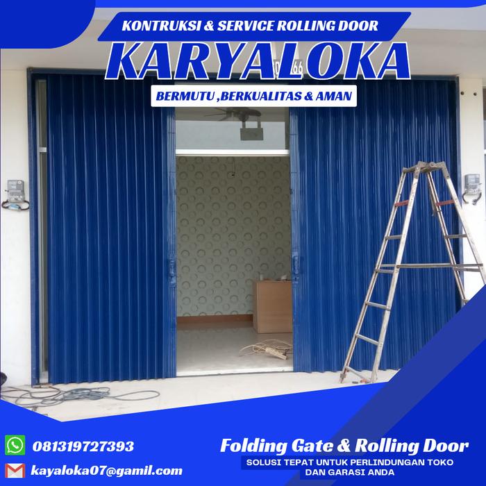 Jual rolling door aluminium dan folding gate 06 besi berkualitas - Kab ...