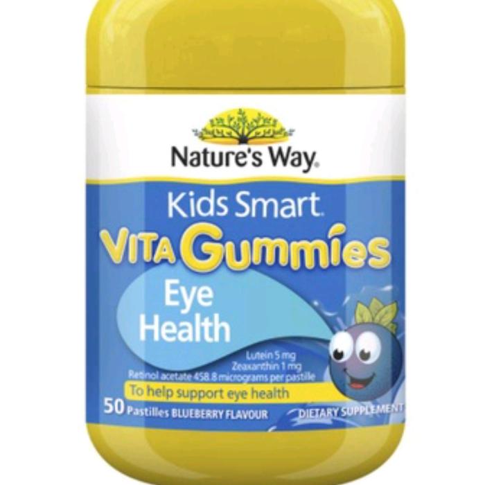 Jual Natures Way Blue Light Eye Defence kids vitamin mata anak 50 ...