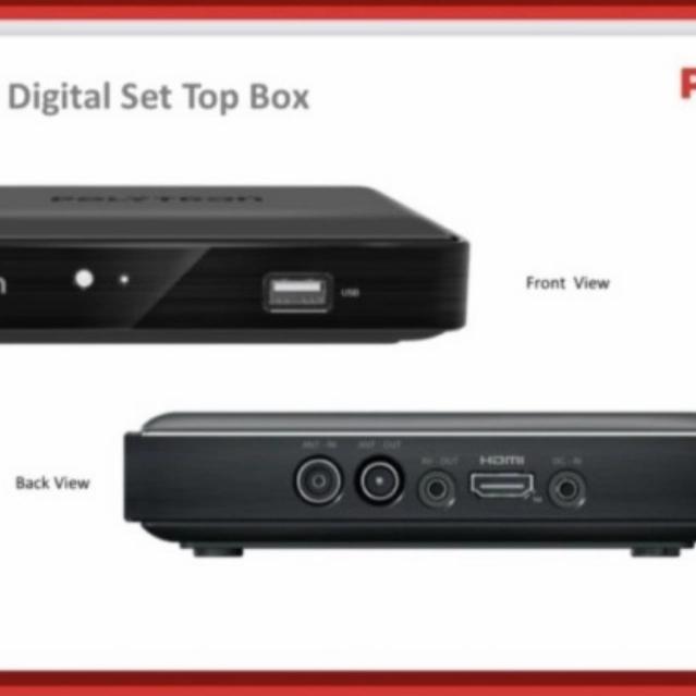 Jual Set Top Box Polytron Ptv 600t2 Digital Dvb T2 High Definition ...