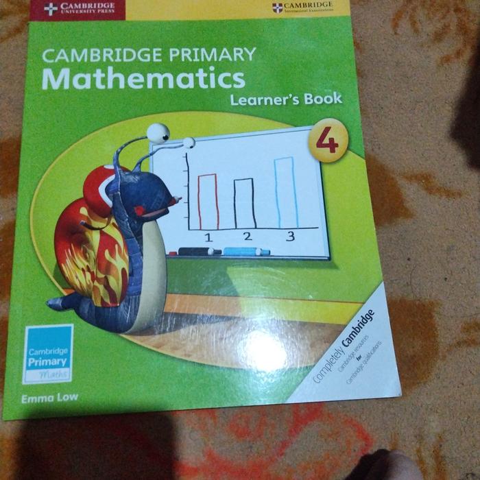 Jual cambridge primary mathematics 4 learner book - Jakarta Timur - siahaan books | Tokopedia