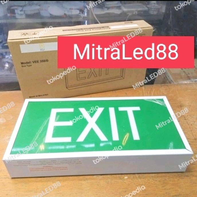 Jual Lampu Emergency EXIT OUTBOW/Exit Lamp Tempel VITALITE Lampu ...