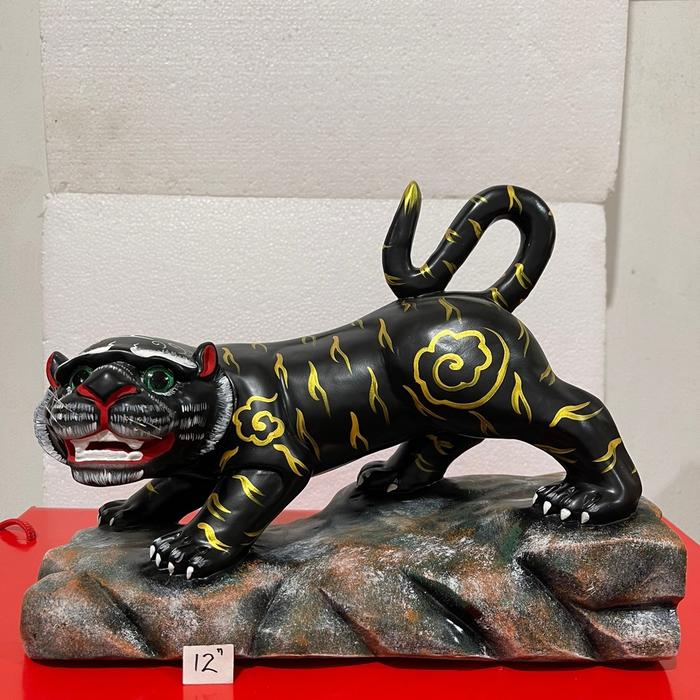 Jual Patung dewa harimau hitam o ho ya 12in bahan kayu taiwan - Jakarta ...