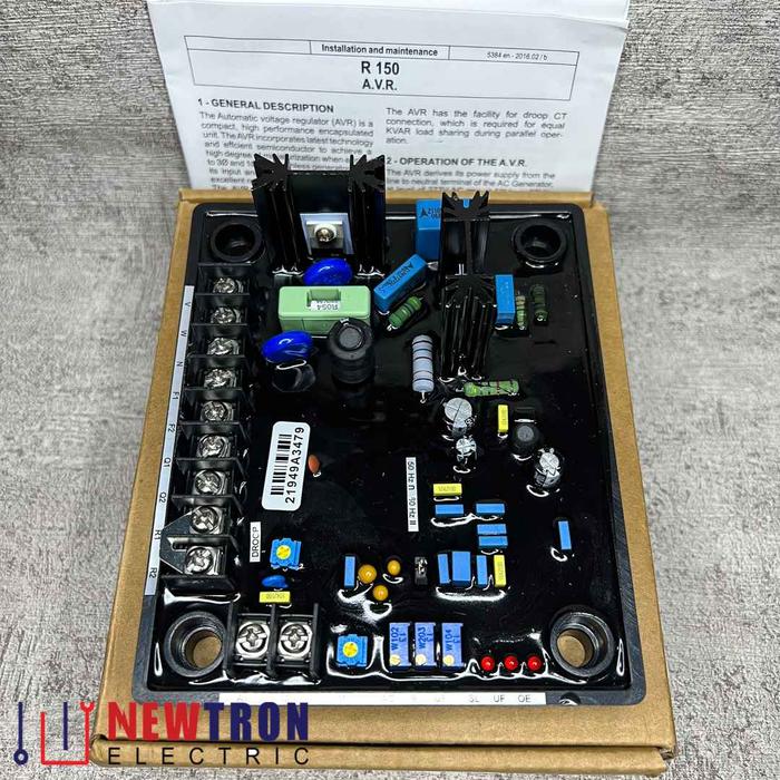 Jual AVR R150 R 150 Generator Leroy Somer OEM Replacement AVR Genset ...
