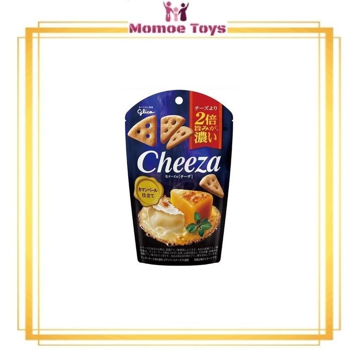 Jual Glico Cheeza Crackers 40g Snack Crispy Cheese Flavor Original ...