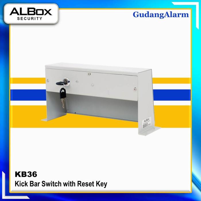Jual Kick Bar Switch with Reset Key - Albox KB36 Kickbar Alarm ...