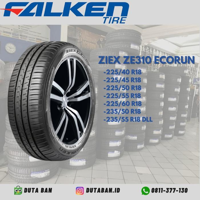 Jual Ban Mobil Falken 225/50 R18 Ziek ZE 310 R EcoRun 225 50 18 - Kota ...