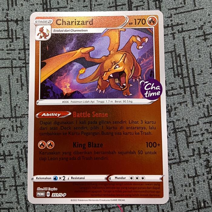 Jual kartu pokemon chatime charizard - Kota Bandar Lampung ...