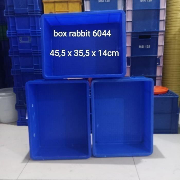 Jual Box Container Plastik Rabbit Original Type (no) - Biru 6044 - Kota ...