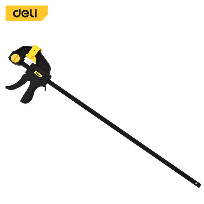 Promo Deli Klem F Clamp Catok Jepit Kayu Quick Release Ukuran Paling ...