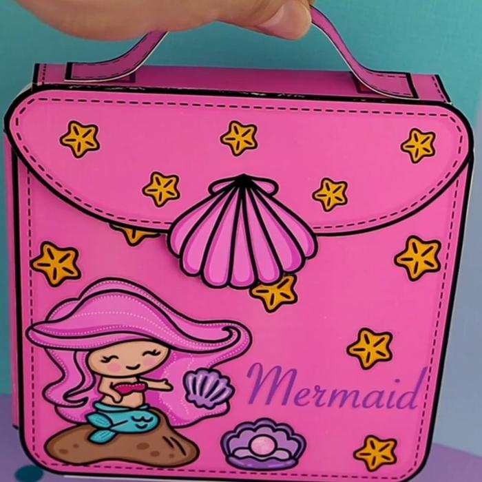 Promo paper doll house mermaid kecil mainan bongkar pasang - sudah ...
