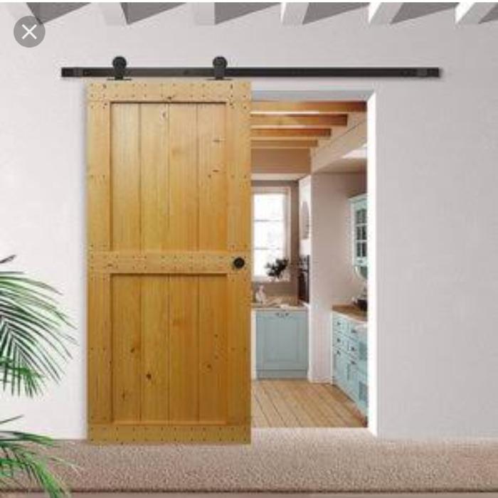 Jual PINTU SLIDING KAYU JATI SOLID MINIMALIS MODERN 21 - Kota Depok ...