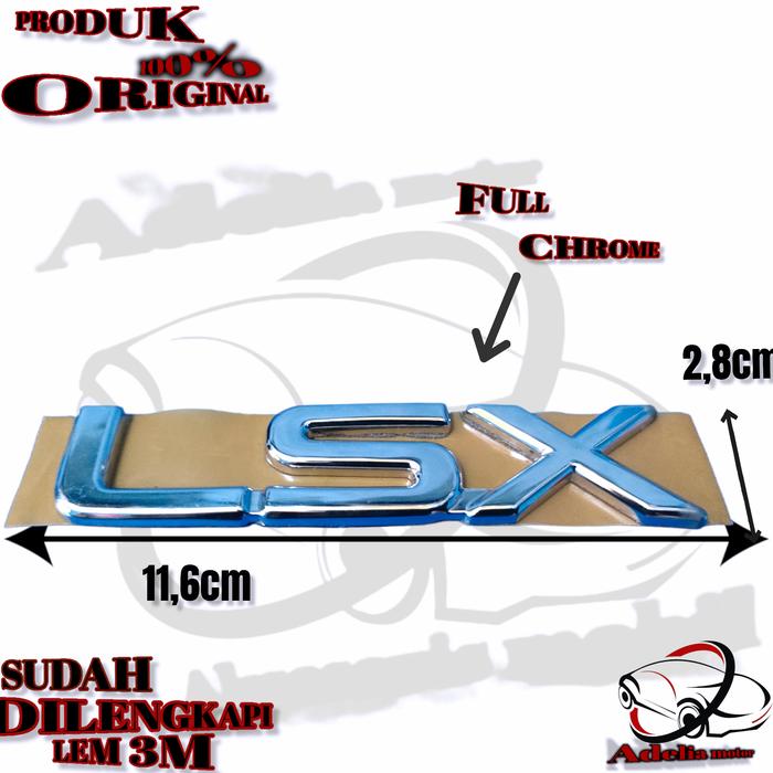 Jual emblem lsx tulisan lsx lambang lsx logo lsx original product s ...