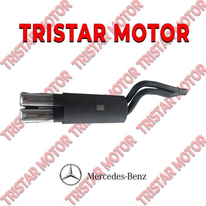 Jual Knalpot Exhaust Muffler Mercedes Benz W140 6/8/12 Cly LORINSER NOS ...