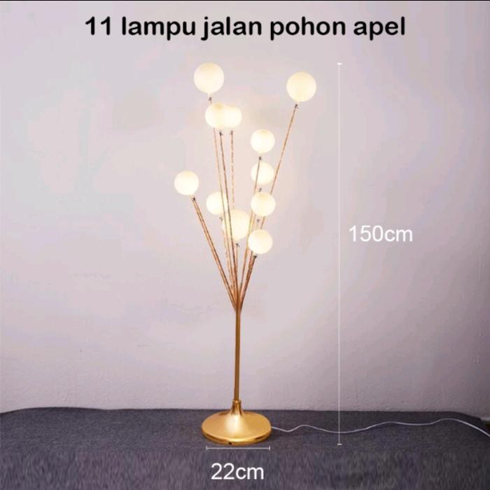 Jual Lampu standing minimalis model pohon apel READY - Kota Tangerang ...