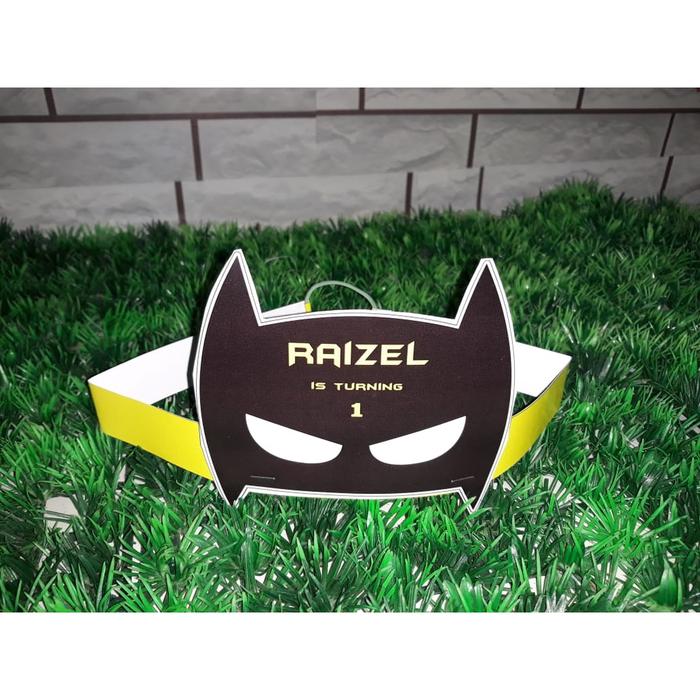 Jual Topi ulangtahun anak karakter transformer - BATMAN - Kab. Kudus ...