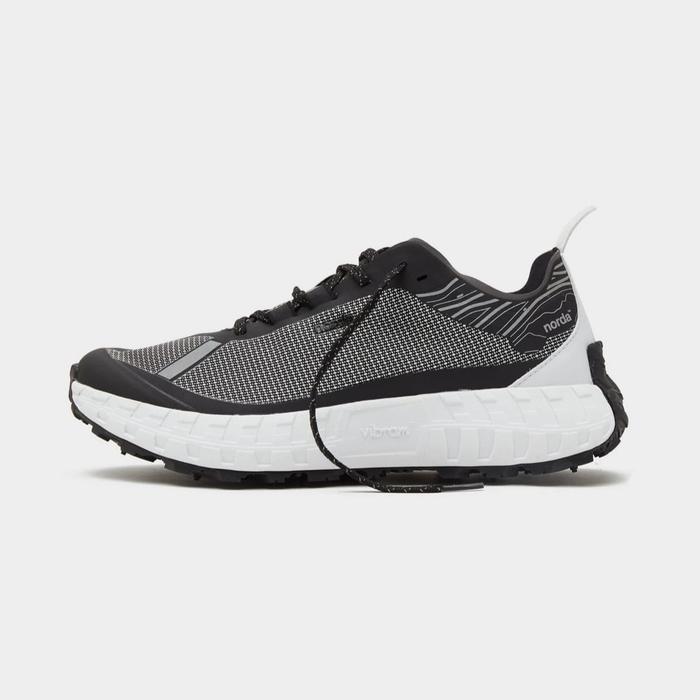 Jual Norda Sneakers 001 Black White Trail Running Shoe Sepatu Vibram ...