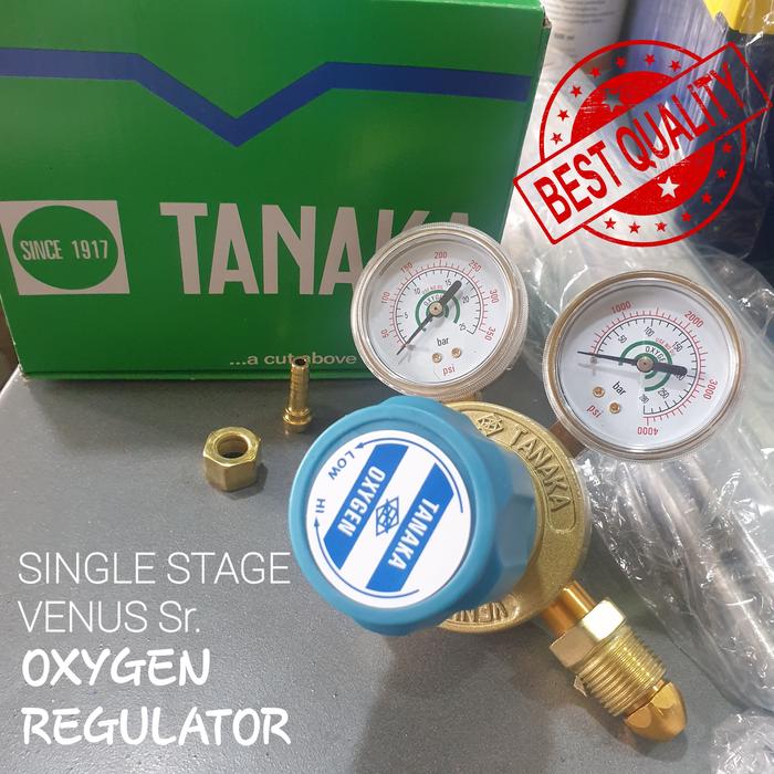 Jual regulator las oxygen O2 TANAKA single stage VENUS Sr. gas oksigen ...
