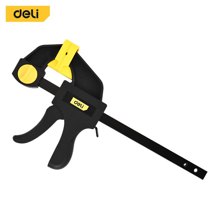 Promo Deli Klem F Clamp Catok Jepit Kayu Quick Release Ukuran Paling ...
