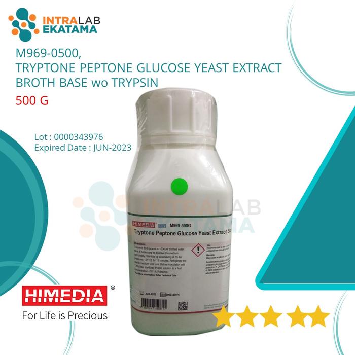 Jual TRYPTONE PEPTONE GLUCOSE YEAST EXTRACT BROTH BASE W/O TRYPSIN ...
