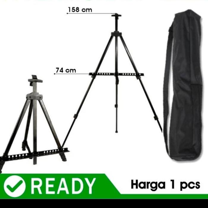 Jual Tripod Frame Foto Wedding Standing Frame Figura White Board Lukis ...