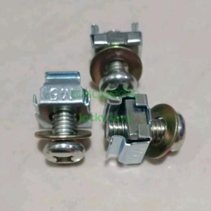 Jual Mur & Baut Rack Server Cage Nut And Screw M06 - Jakarta Pusat ...