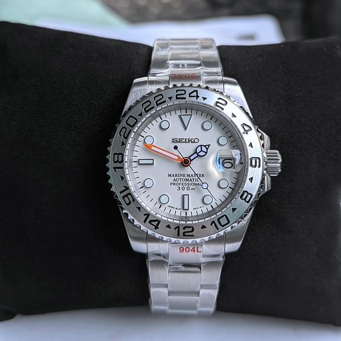 Promo Mod Seiko EXPLORER 2 NH35 Automatic 40mm Sapphire Submariner - Kota Bekasi - DOX MOD ...