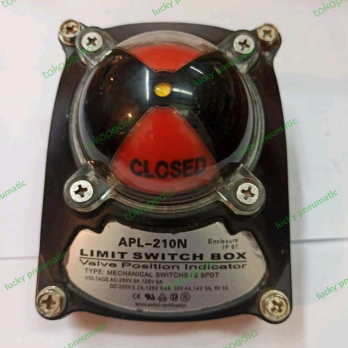 Jual APL-210N LIMIT SWITCH BOX ACTUATOR VALVE POSITIONER INDICATOR ...