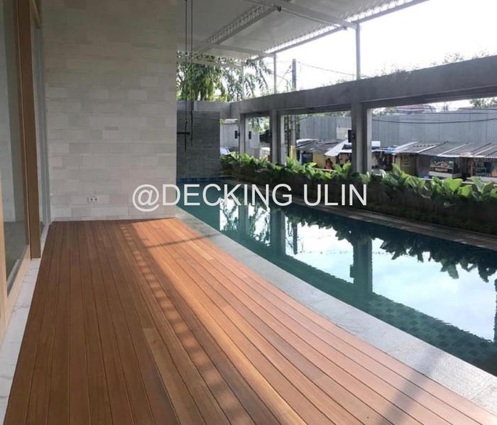 Jual Decking Kayu Ulin kalimantan Lebar 90 mm, Tebal 20 mm, Panjang ...
