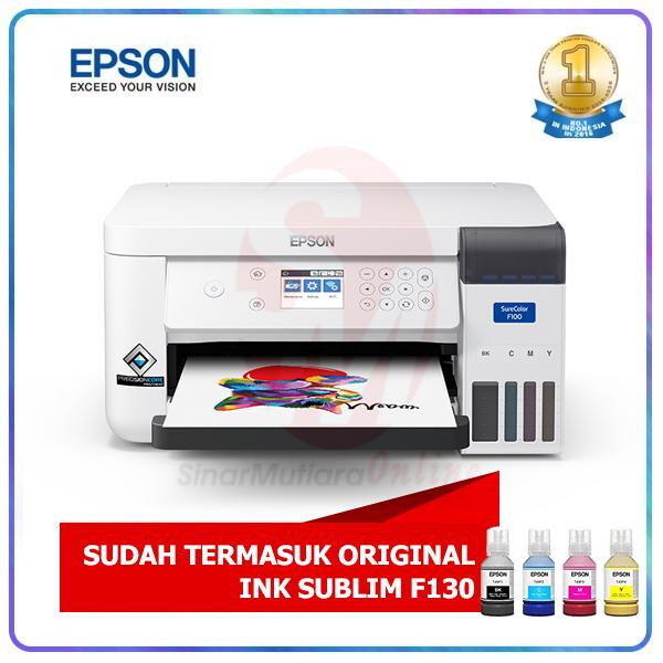 Promo Printer Epson SC-F130 SureColor A4 Dye Sublimation Textile SUBLIM Cicil 0% 3x - Jakarta ...