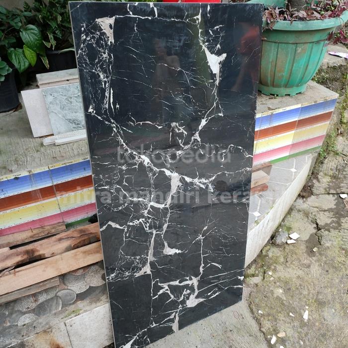 Jual GRANITE LANTAI 60X120 MOUNTAIN BLACK / SAVONA GRESS / GLOSSY / KW1 ...