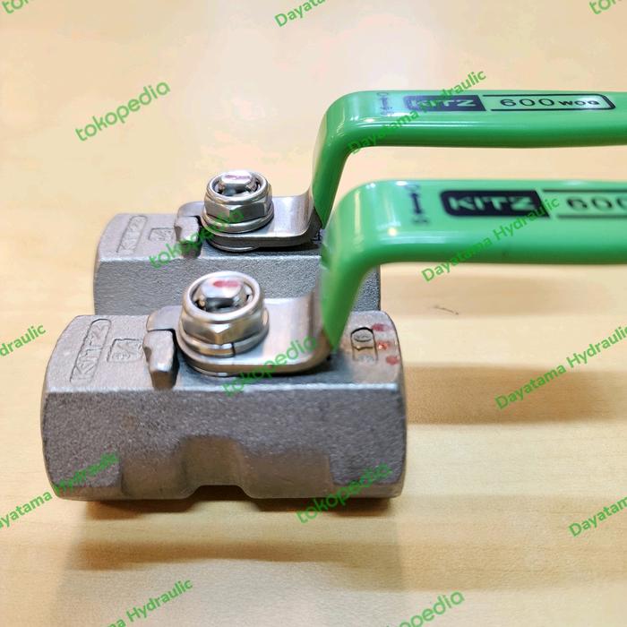 Jual BALL VALVE KITZ STAINLESS STEEL SS316 3/4" INCH ORIGINAL - Jakarta ...