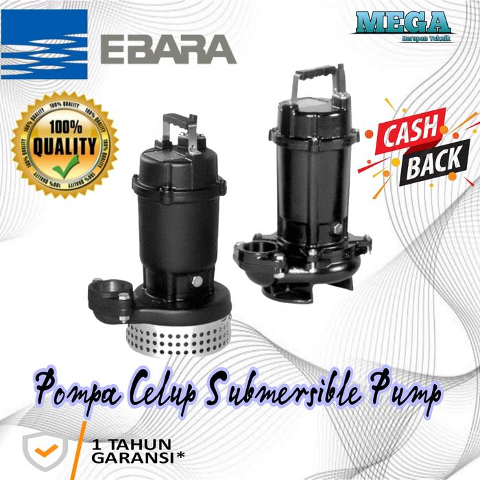 Jual Pompa Celup Ebara 50 DS/DSA/DSJ 51.5 Pompa Celup air kotor - 50 DS 51.5 - Jakarta Barat ...