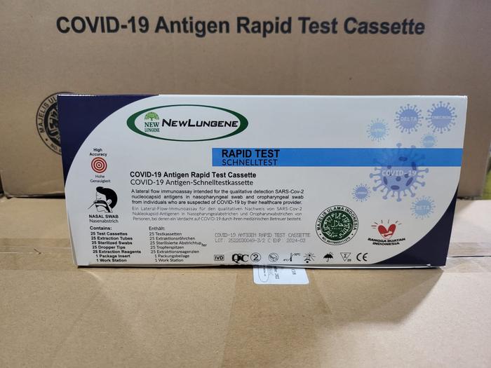 Jual swab antigen new lungene nasal isi 25 pcs original - new lungene ...