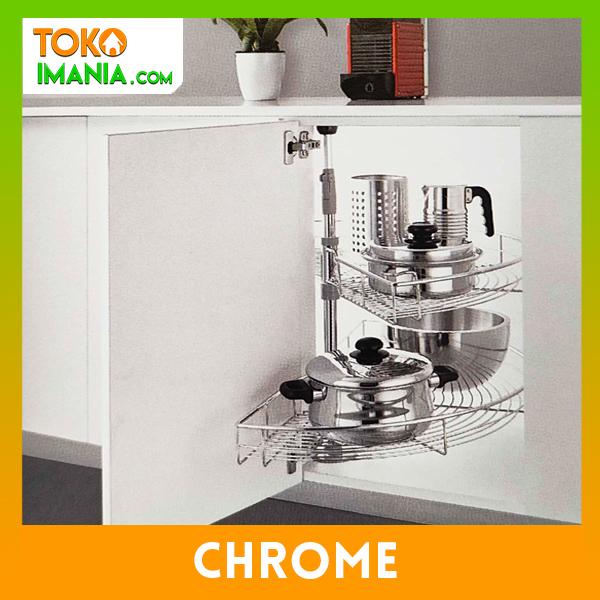 Jual Rak Dapur Sudut Vitco Putar 180 Derajat serbaguna Panci Wajan SC ...