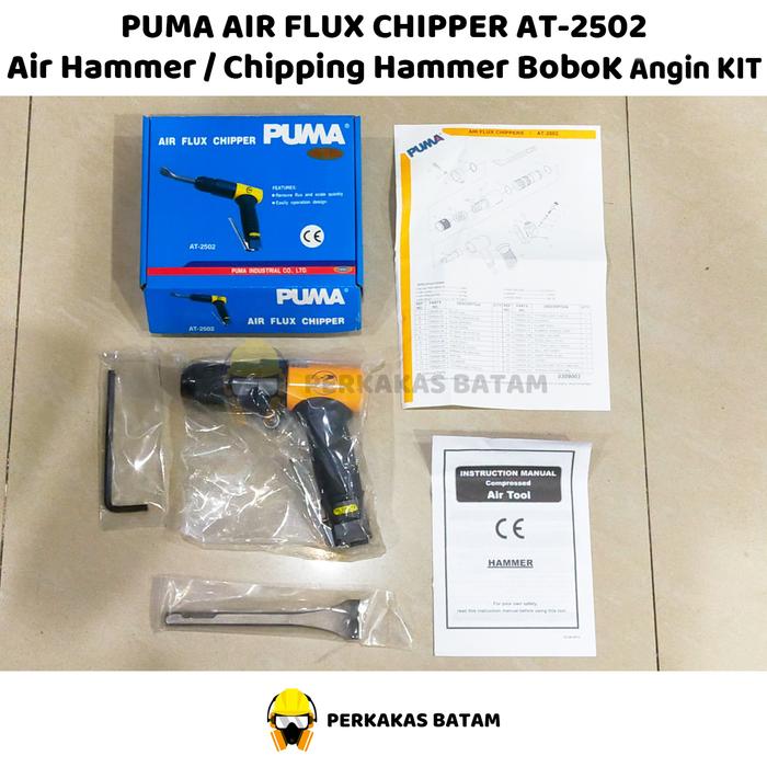 Jual Air Chipping Hammer PUMA AT-2502 FLUX Chipper Bobok Angin KIT ...