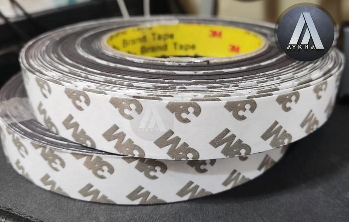 Jual MAGNET Strip Karet Lem Double Tape 3M Tissue Roll Gulungan 10 ...