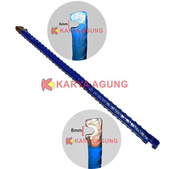 Jual Kunci Besi Bulat Ulir 6 - 8 mm Alat Pembengkok Besi Beton Kunci ...