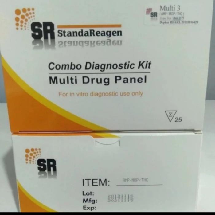 Jual RAPIT TEST MULTI DRUGS 3 PARAMETER SR ISI 25 TEST - Kota Tangerang ...