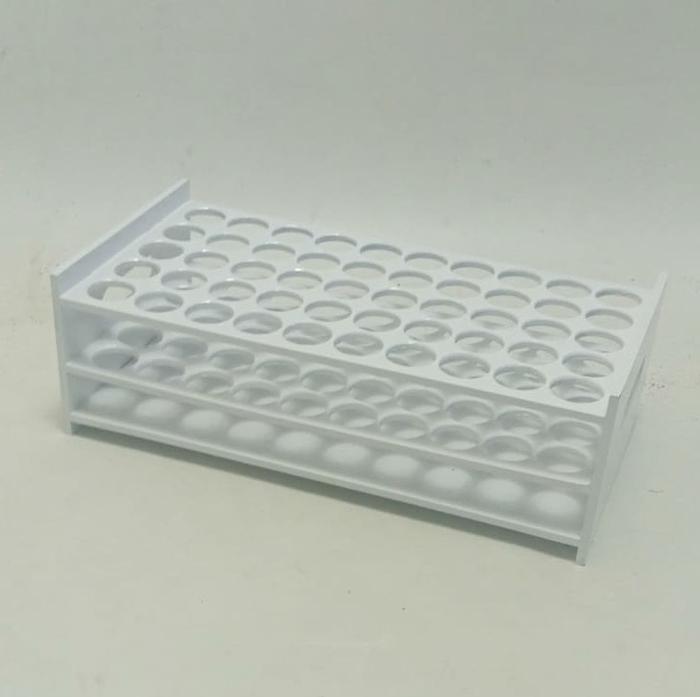 Jual RAK TABUNG REAKSI 25mm| 40Lubang Test Tube Rack PVC | PROTIRTA ...
