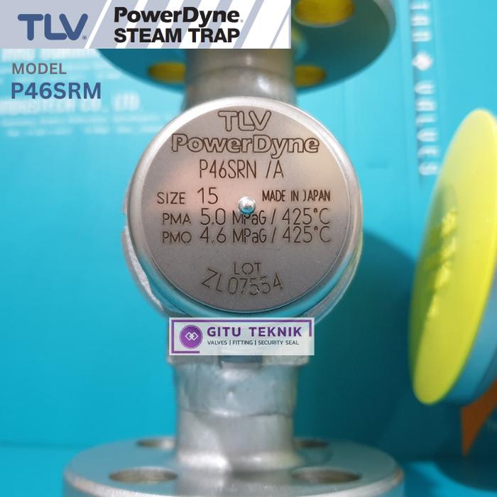 Jual Steam Trap TLV 1/2" ThermoDyne P46SRM FLANGE ANSI 150 - Jakarta ...