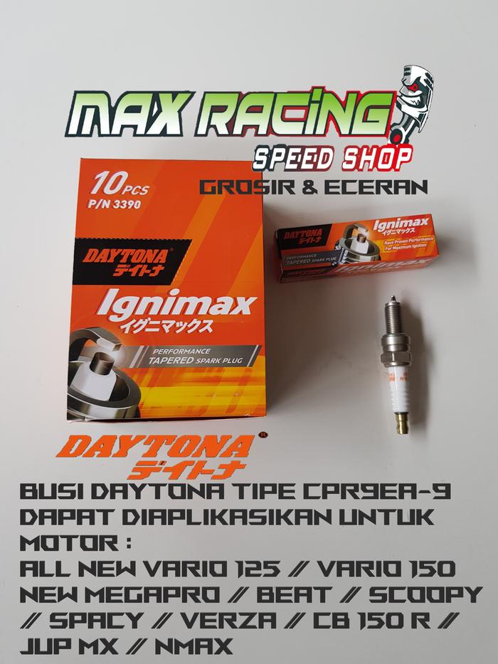 Jual busi daytona racing CPR9EA vario 125 vario 150 nmax beat scoopy ...