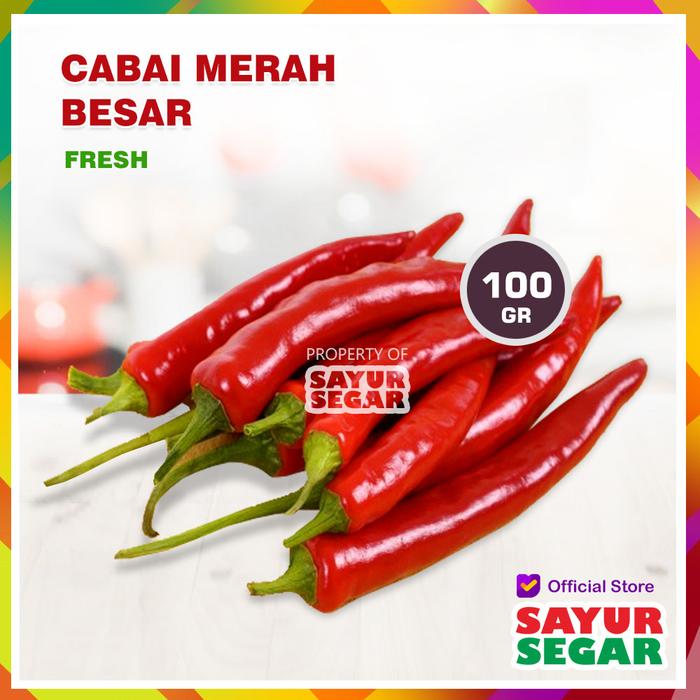 Jual CABAI / CABE MERAH BESAR [250g] TW MERAH - 100g - Kota Depok ...