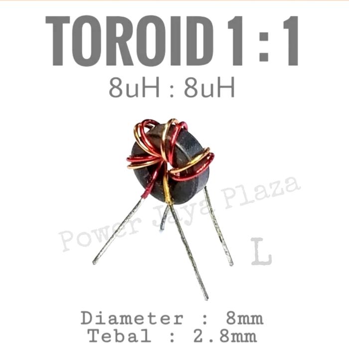 Jual Balun / Pulse Transformer Ferit Ferrite Toroid 1:1 - Kota Bandung ...