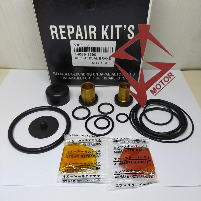 Jual REPAIR KIT PEDAL REM ATAU BRAKE VALVE KIT HINO JUMBO EM100 NABCO ...