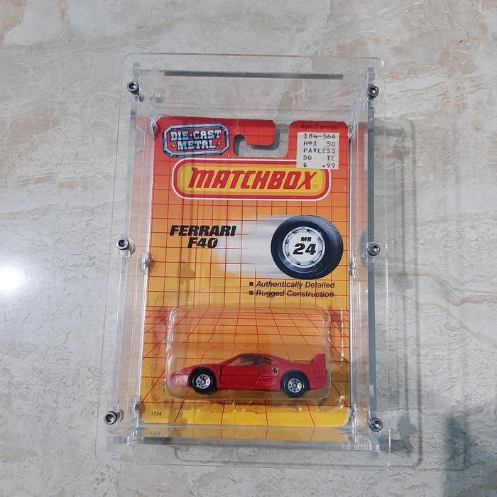 Jual Matchbox Ferrari F40 antik 1990 Made In Macau no Hotwheels Coval ...