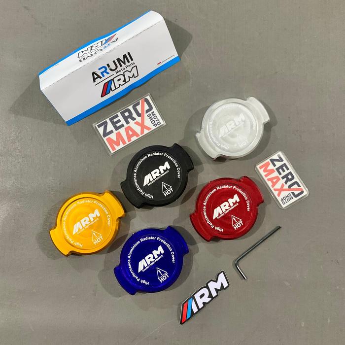 Jual Cover Tutup Radiator Cap ARM Arumi NMAX Old 2015-2019 Aerox 155 ...