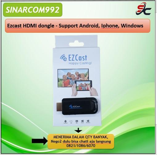 Jual HDMI Ez Cast Ezcast HDMI dongle - Support Android, Iphone, Windows - Jakarta Pusat ...